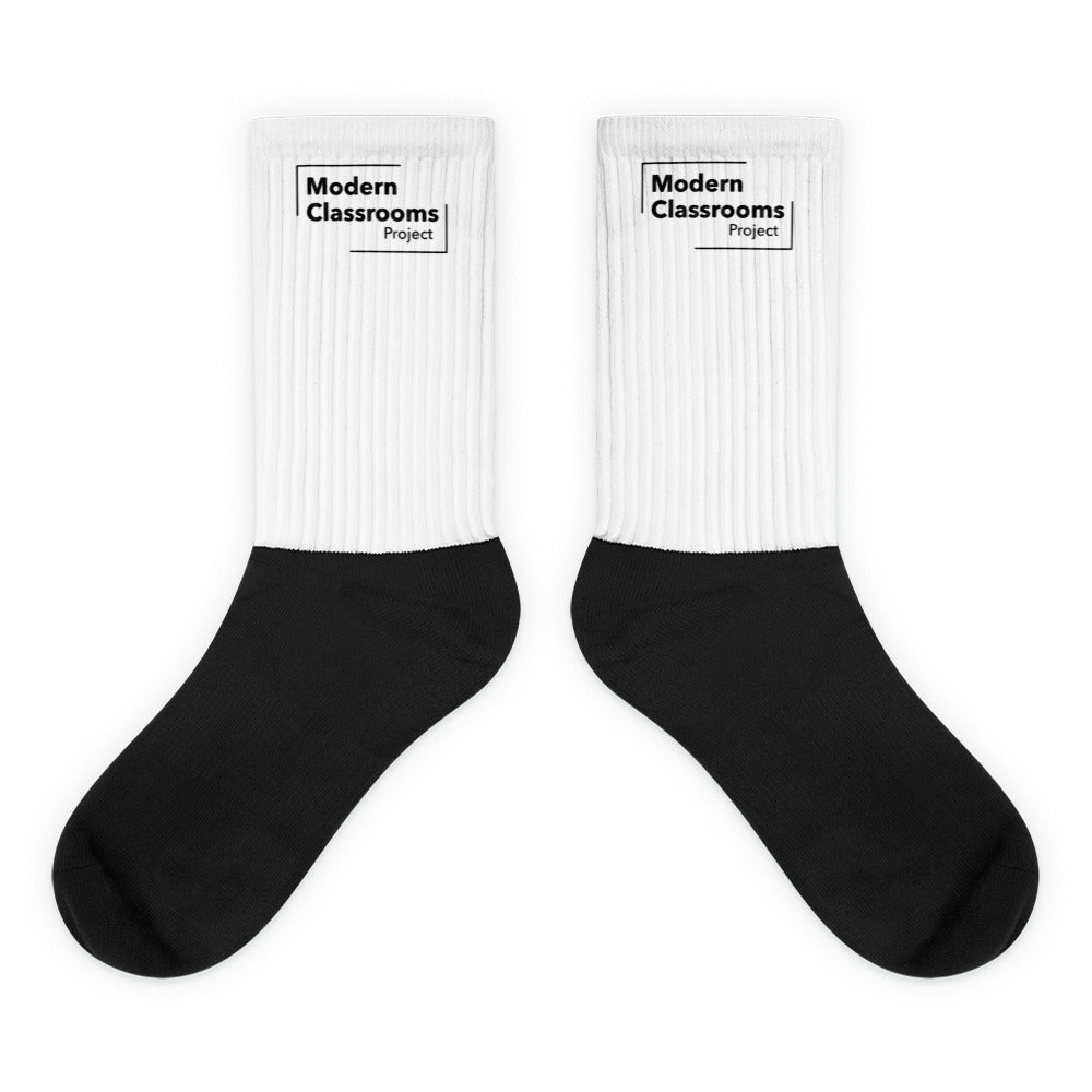 MCP White Top Crew Socks – The Modern Classroom Shop